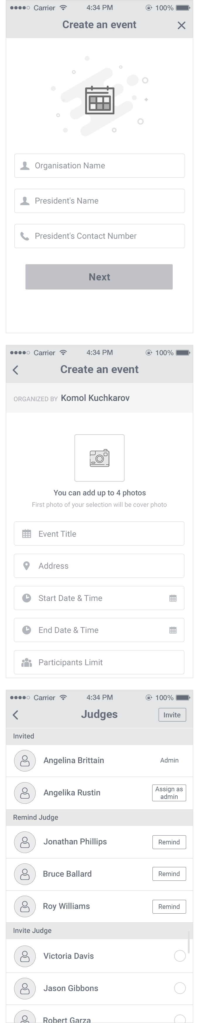 Trophy Cloud - Event Management App Development | Casestudy